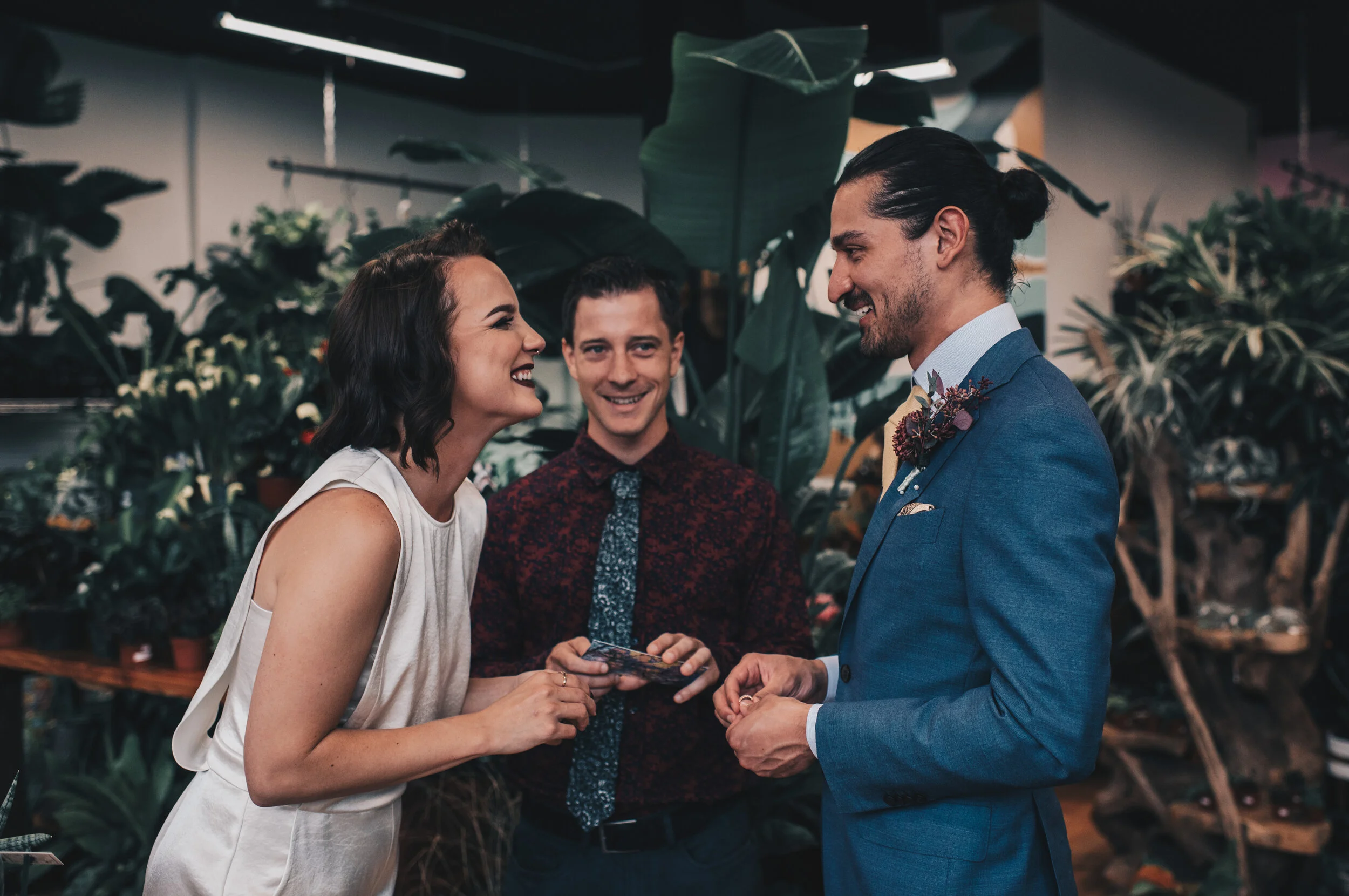 Plant Shop Chicago & Fulton Street Collective Intimate Wedding ...