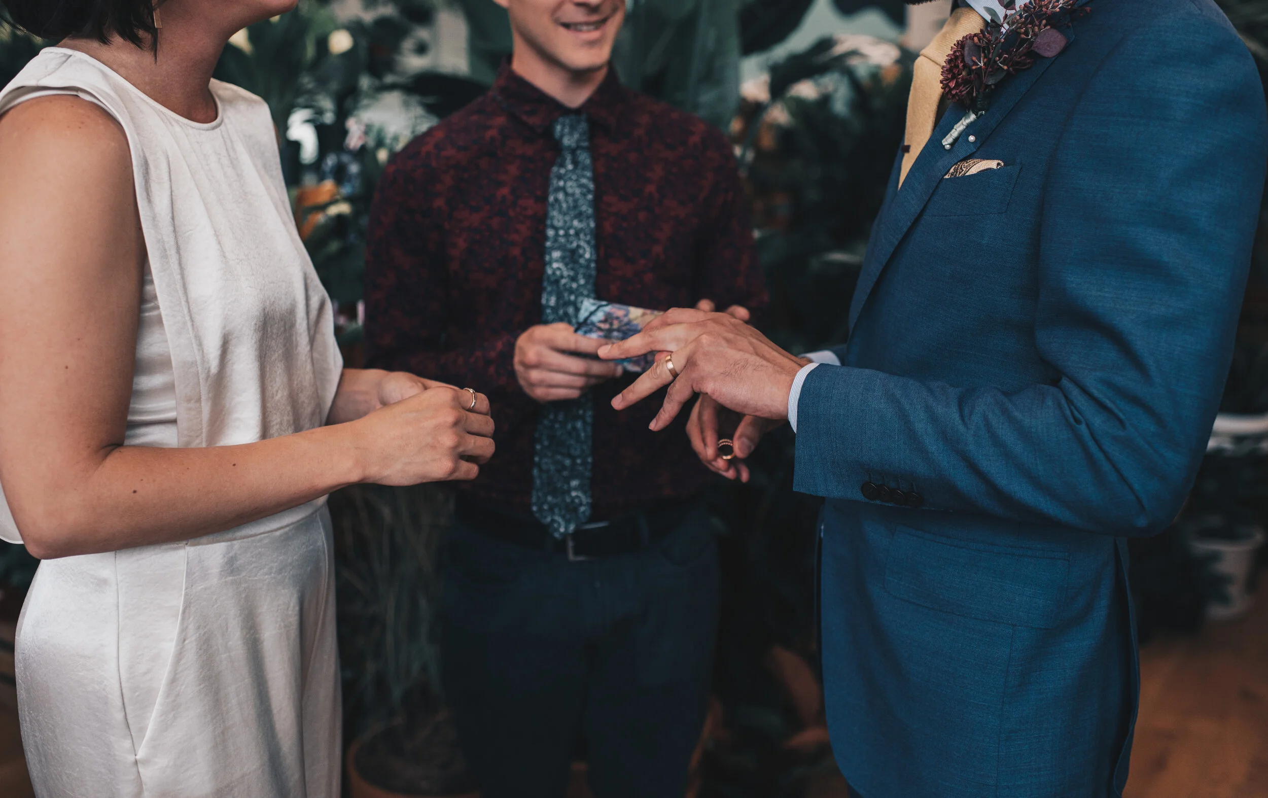 Plant Shop Chicago & Fulton Street Collective Intimate Wedding ...