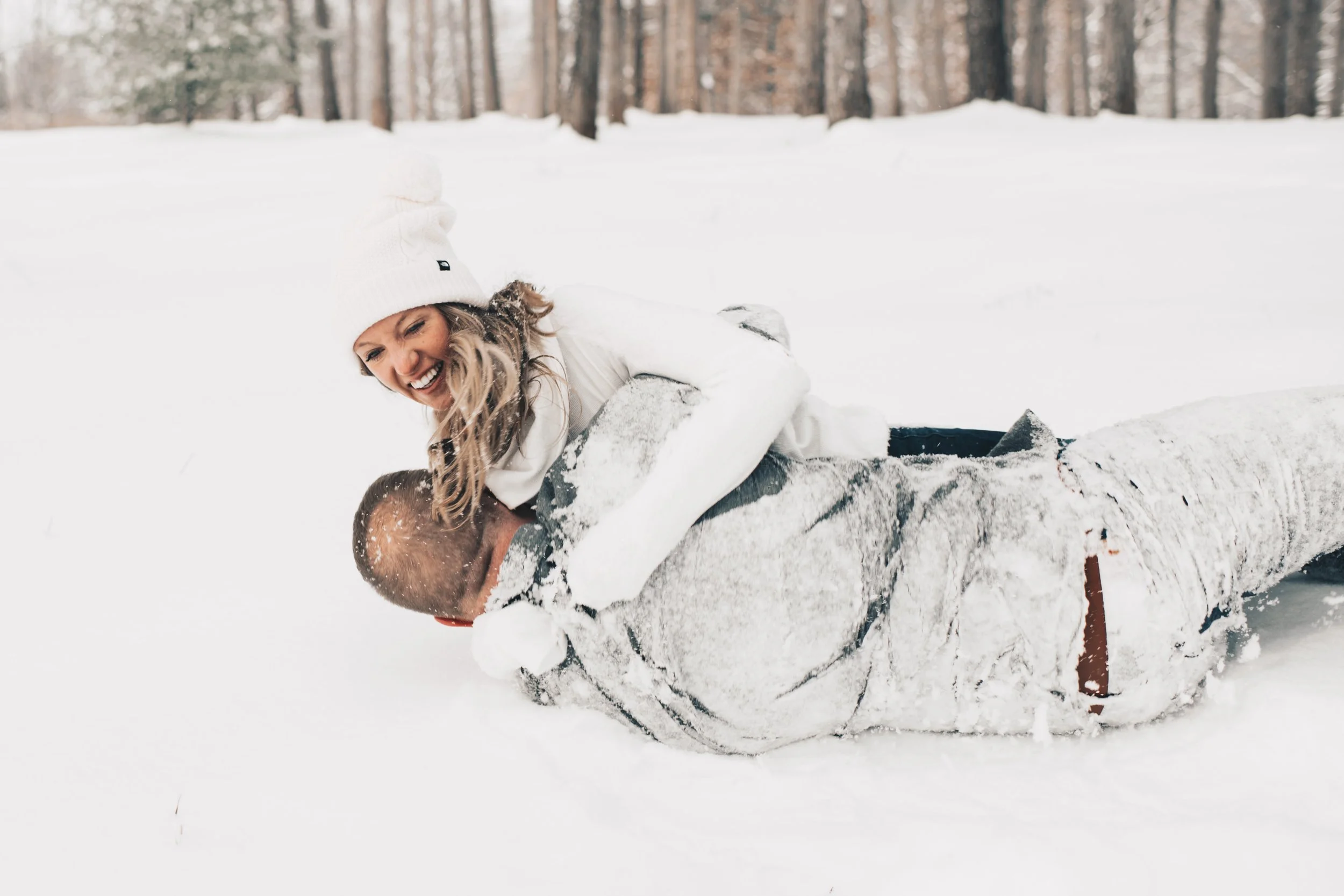Winter Engagement Photos at the Morton Arboretum // Lisle, IL // Bryant ...