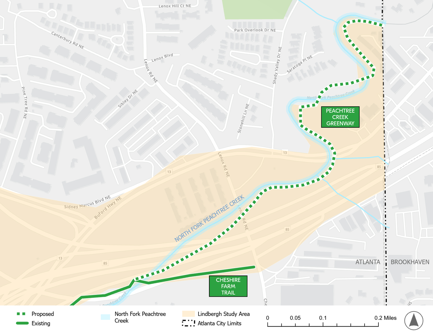Peachtree Creek Greenway — Atlanta City Studio
