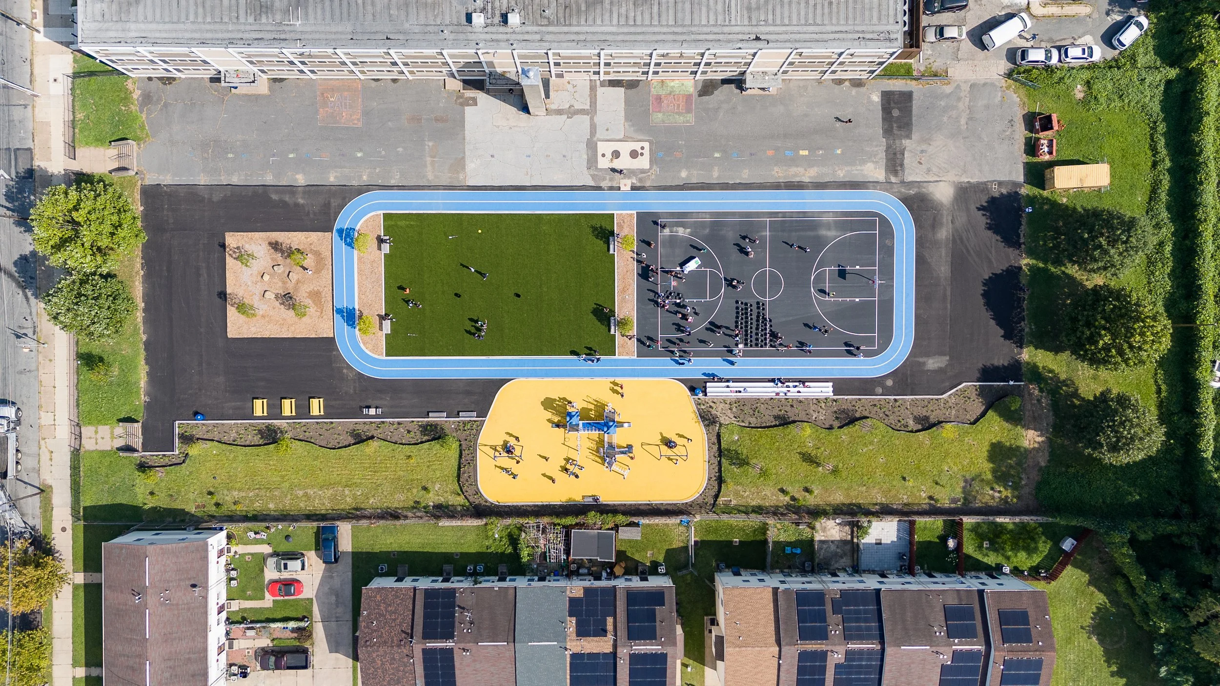 Alain Locke in Philadelphia Schoolyard Drone Imagery — McNaught Design