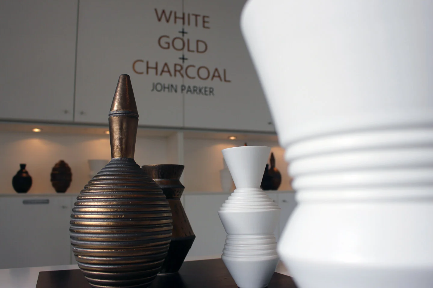 WHITE + GOLD + CHARCOAL - John Parker — Form Gallery