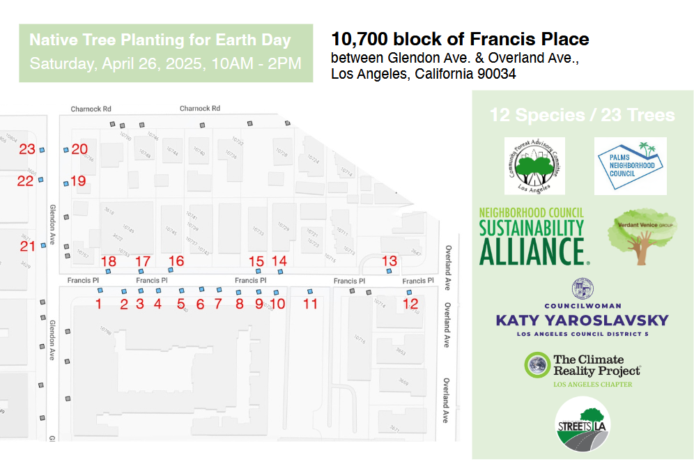 Native Tree Planting for Earth Day — LA Climate Reality