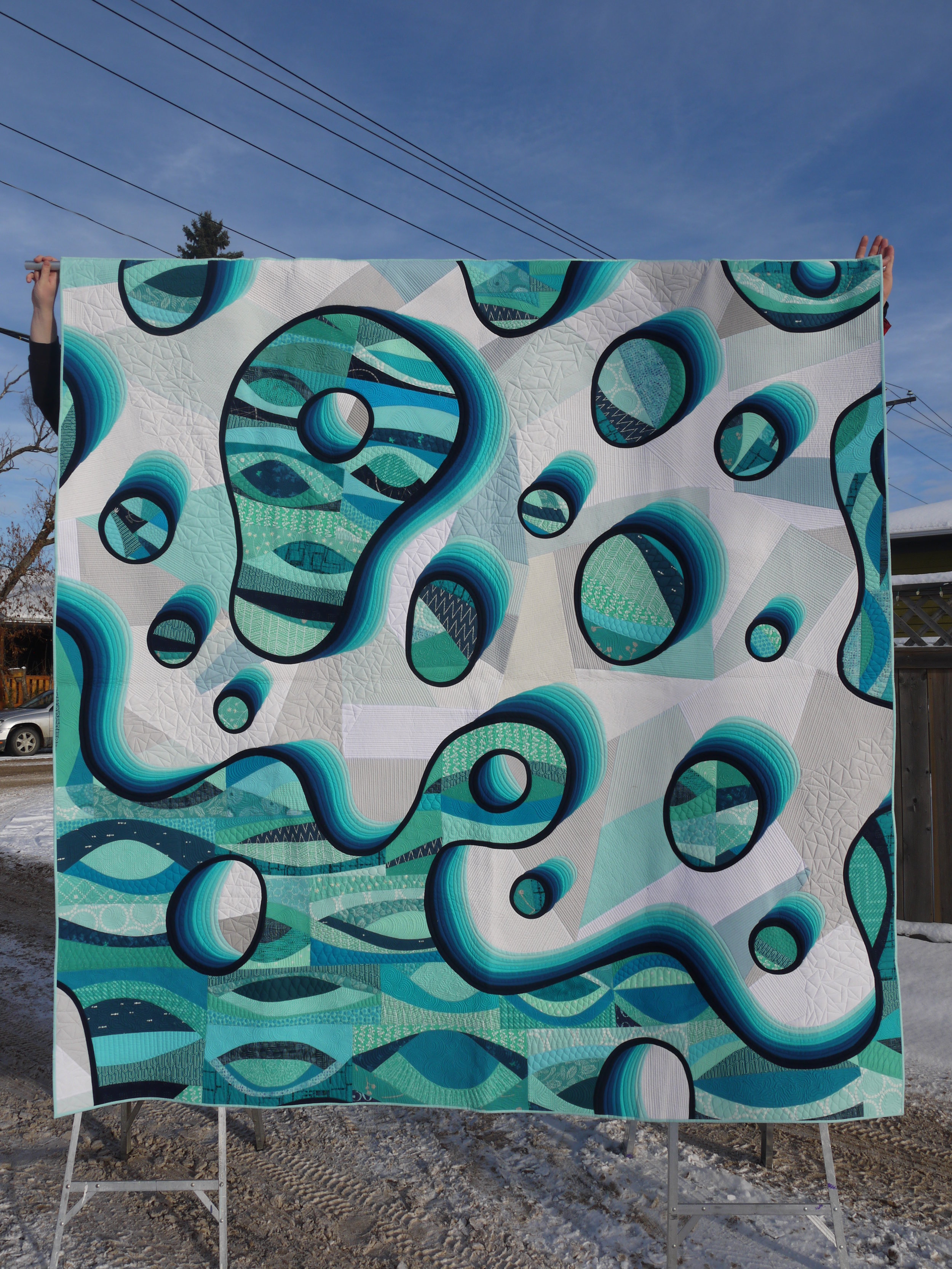 Ice Bubbles Quilt — Kathleen Quilts