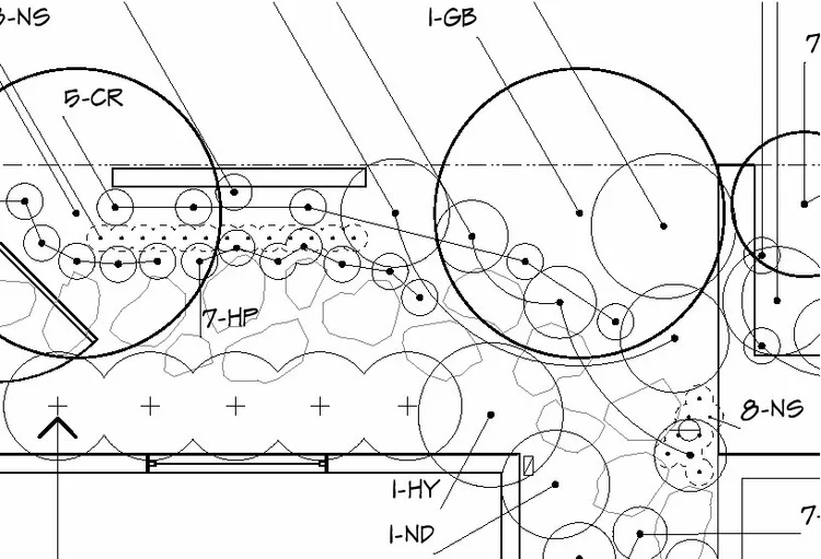 Circles and Dots | Verdance Landscape Architecture
