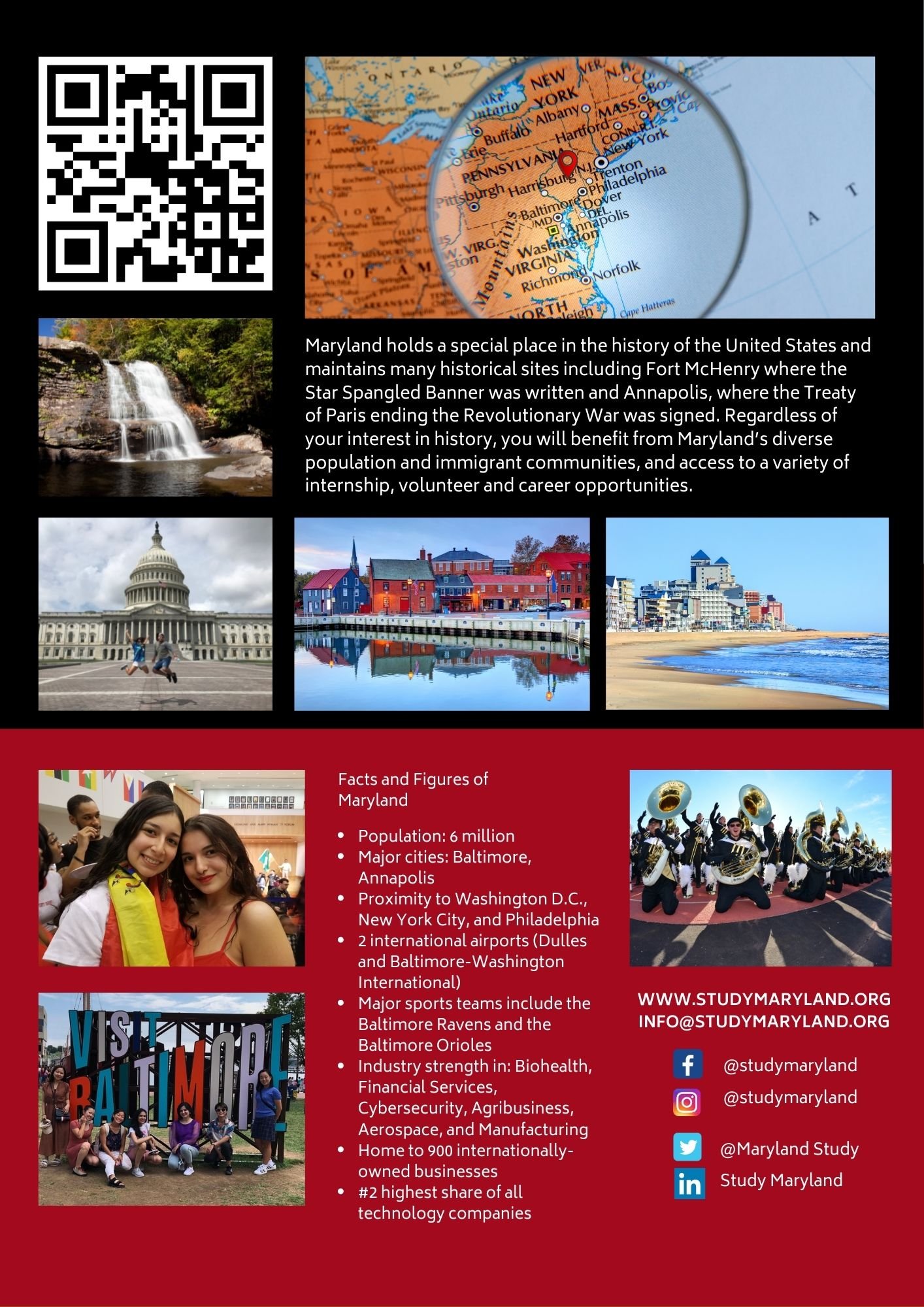 Study Maryland Brochure — Study Maryland