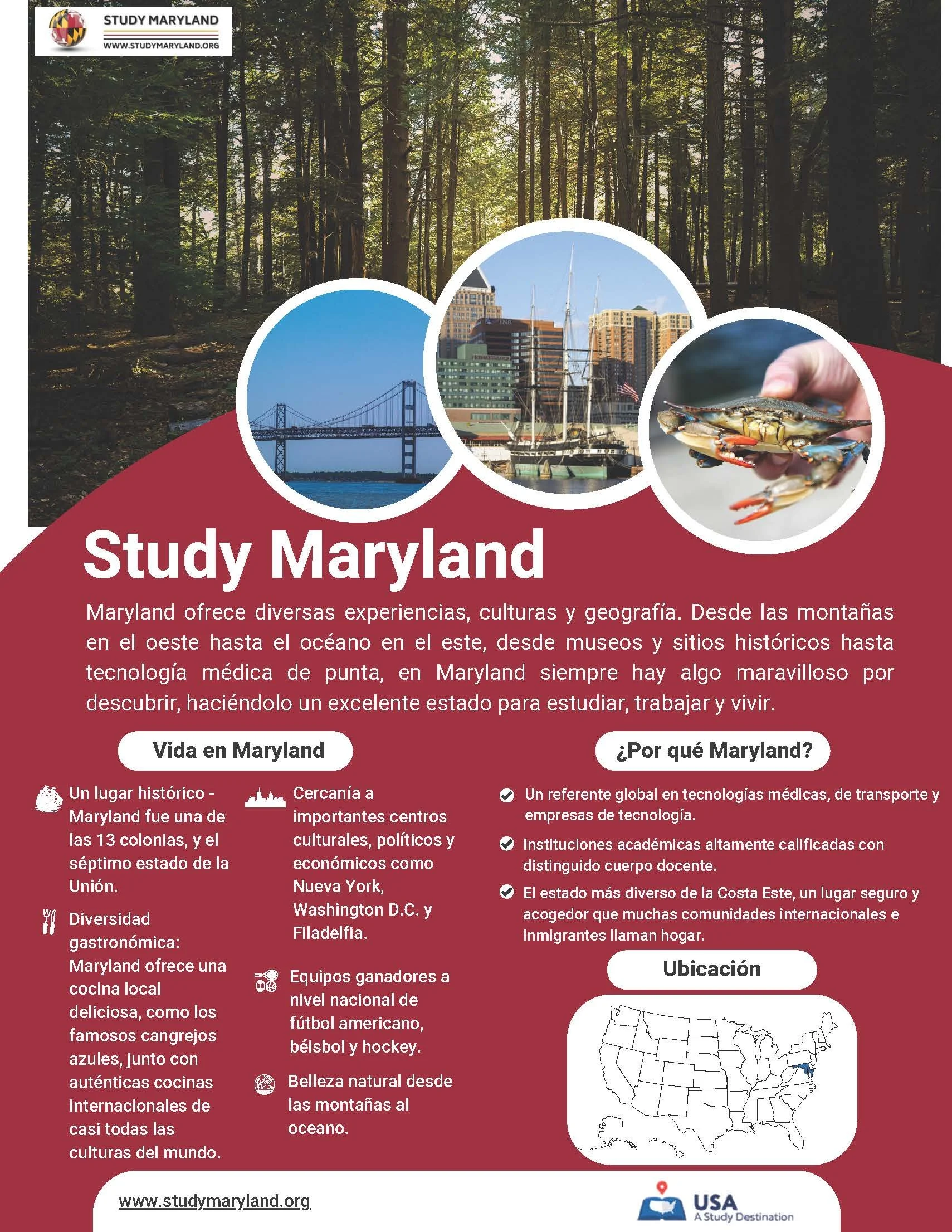 Study Maryland Brochure — Study Maryland