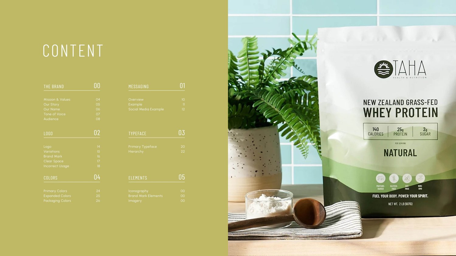 TAHA Health & Nutrition — Nicole Garcia Designs