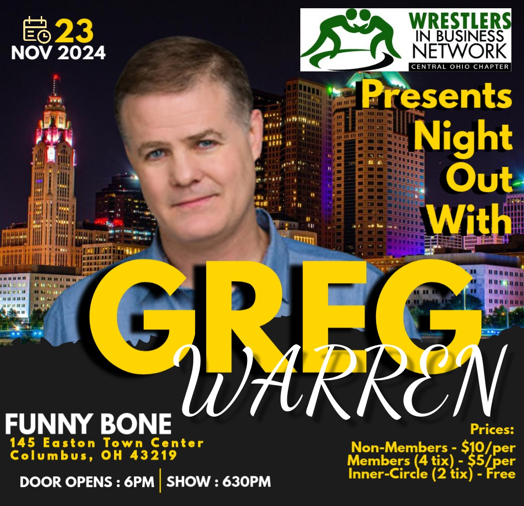 SOLD OUT - WIBN Central Ohio's Night Out with Greg Warren — Wrestlers ...