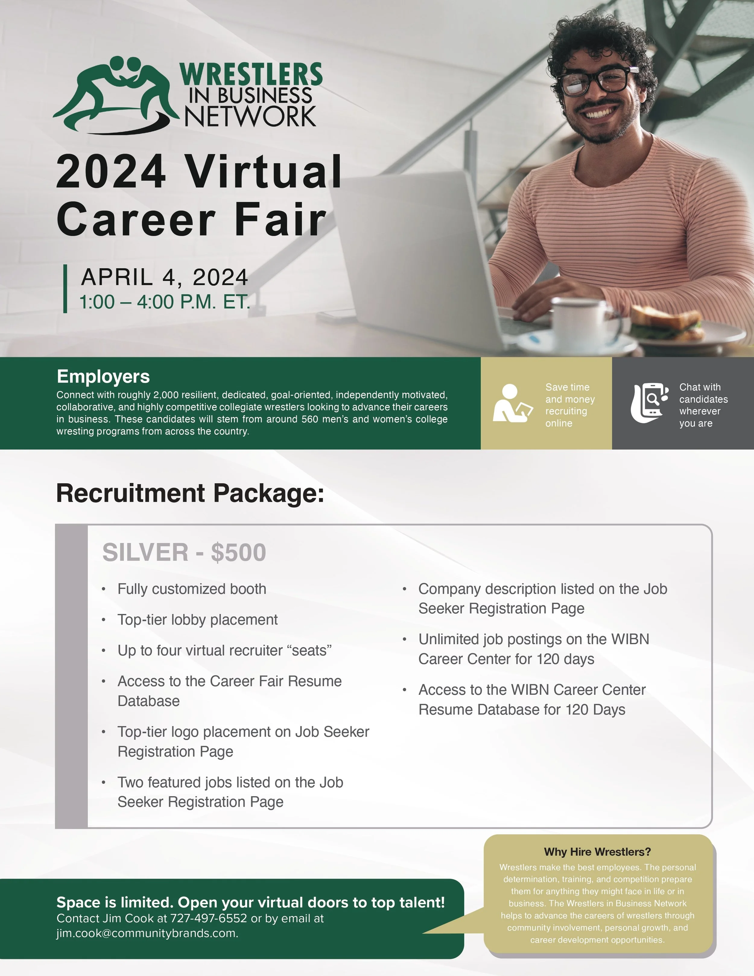2024 WIBN Spring Career Fair — Wrestlers in Business Network