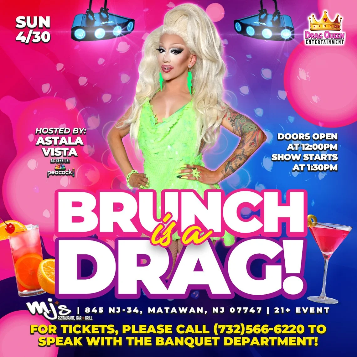 Brunch is a Drag at MJ's Matawan! — Drag Queen Entertainment
