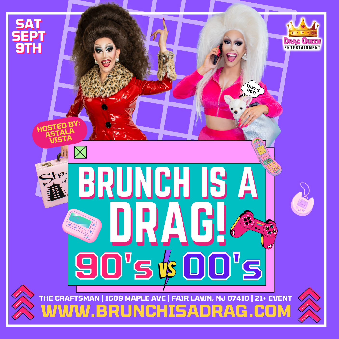 Brunch is a Drag - 90s VS 2000s Drag Brunch — Drag Queen Entertainment
