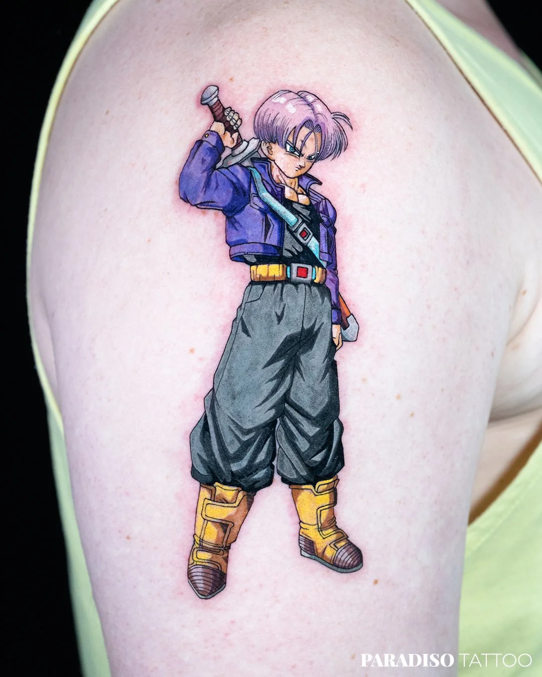 Dragon Ball Z Tattoo Trunks