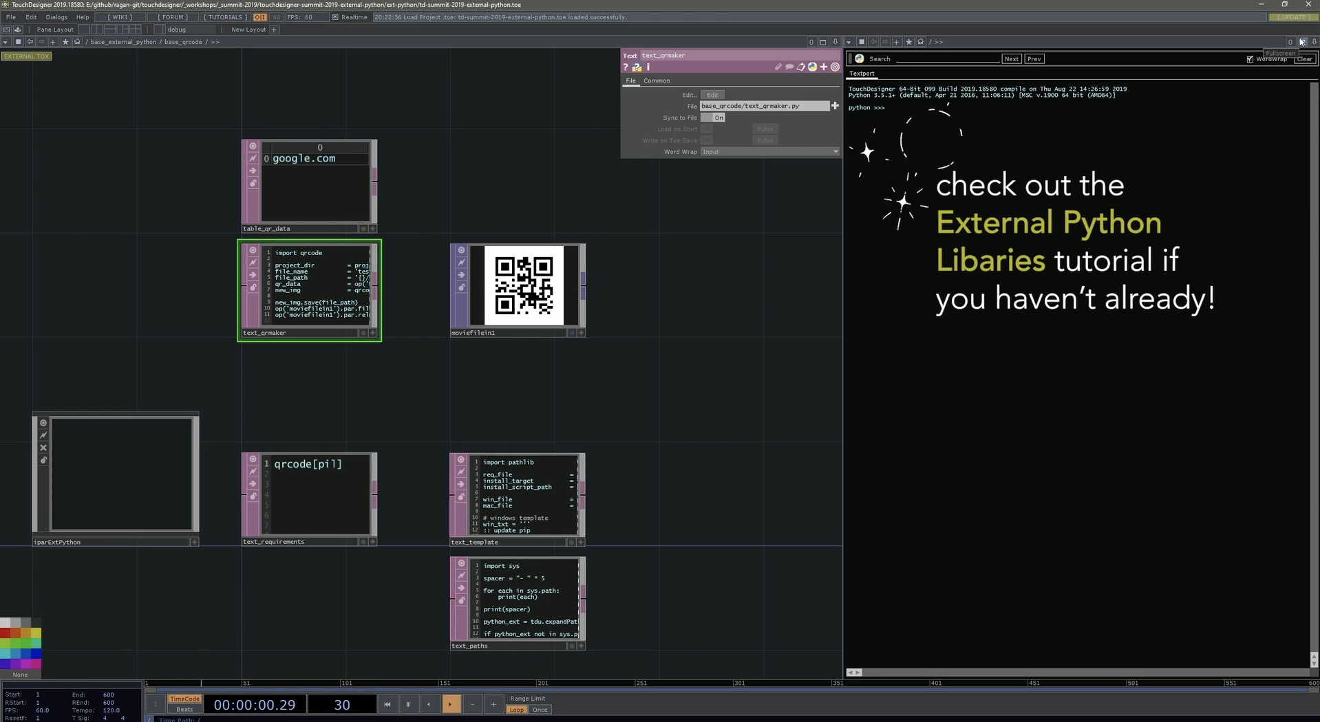 TouchDesigner | Template Toxes — MIR
