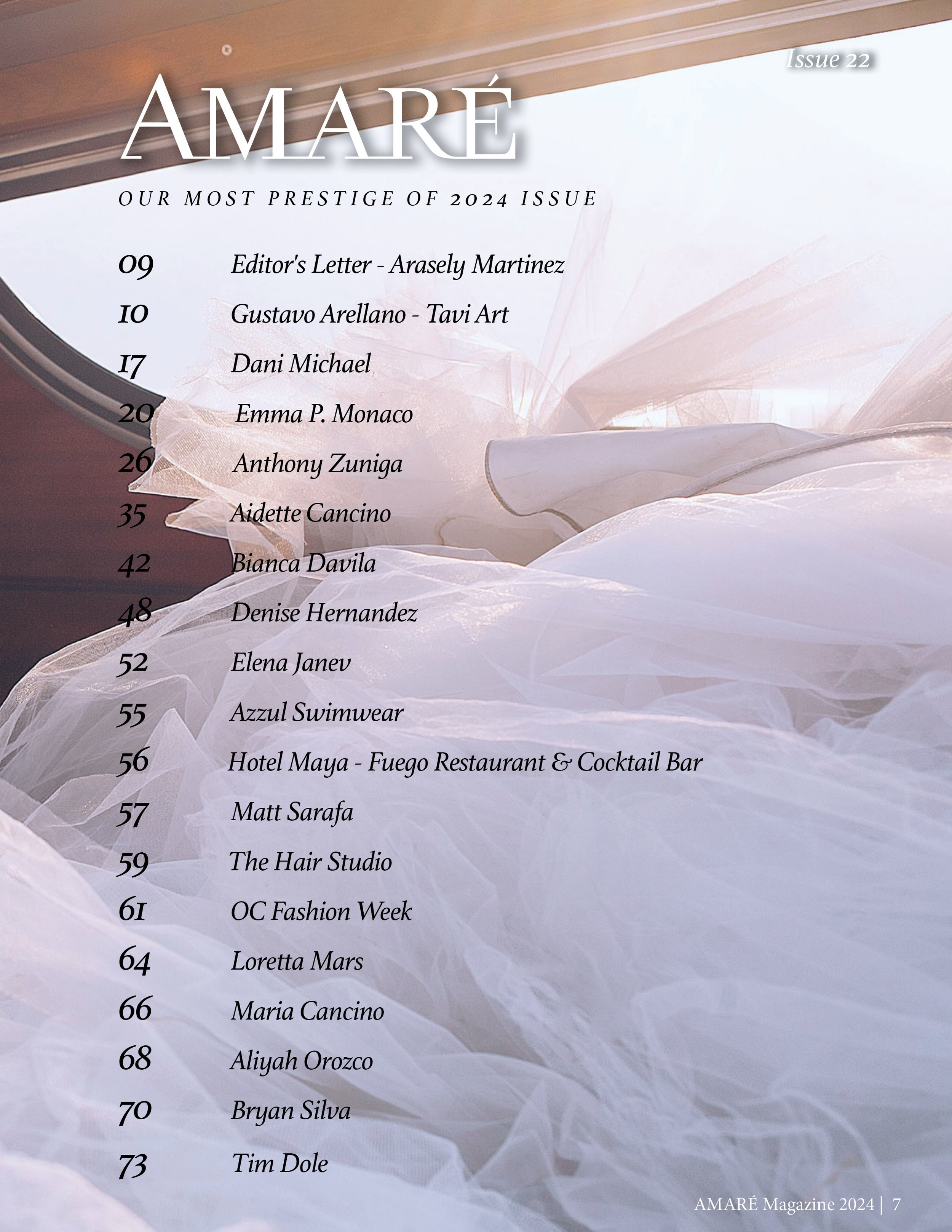 Our Most Prestige of 2024 Issue No. 22 — AMARÉ MAGAZINE