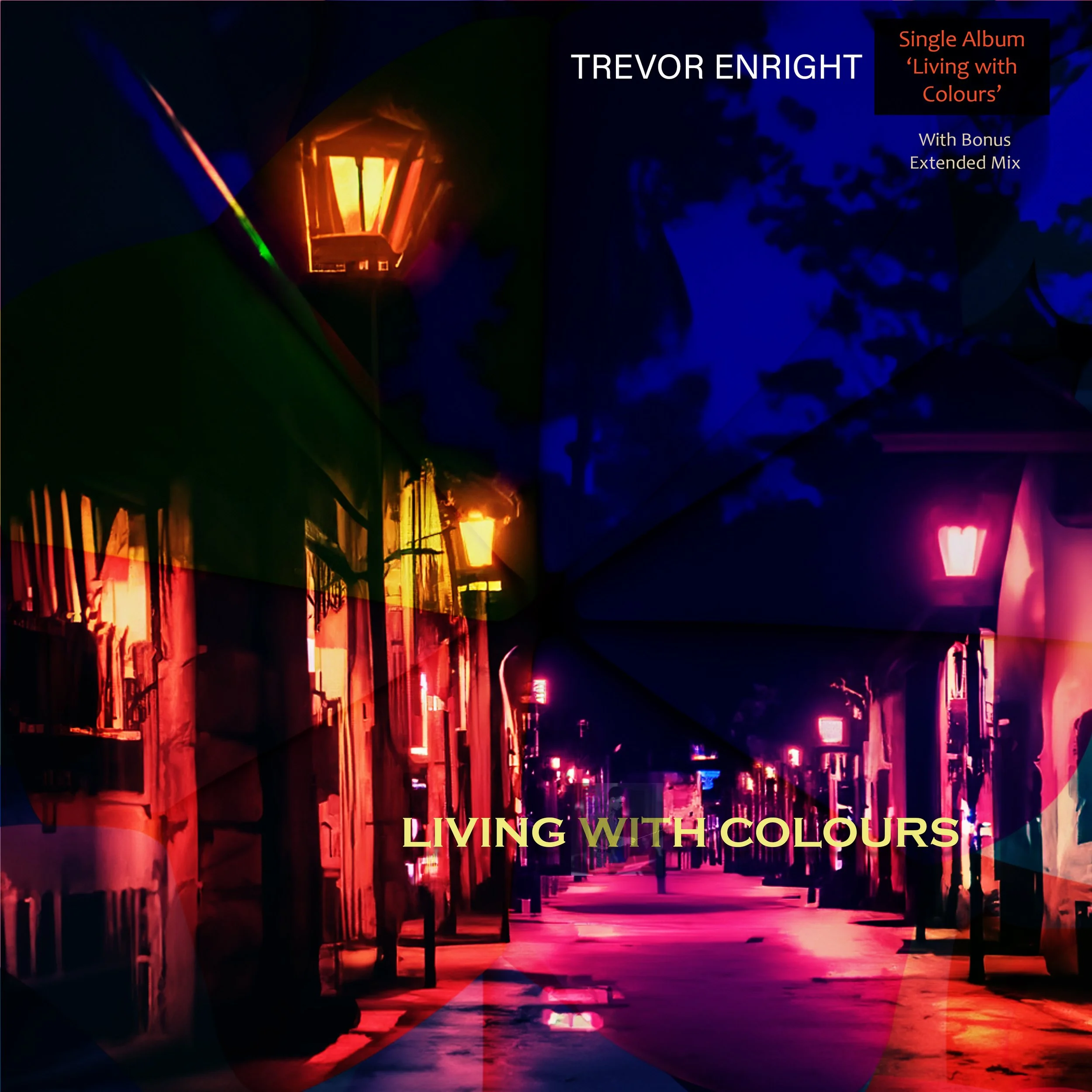 Single Album - Living with Colours - Composer — Trevor Enright