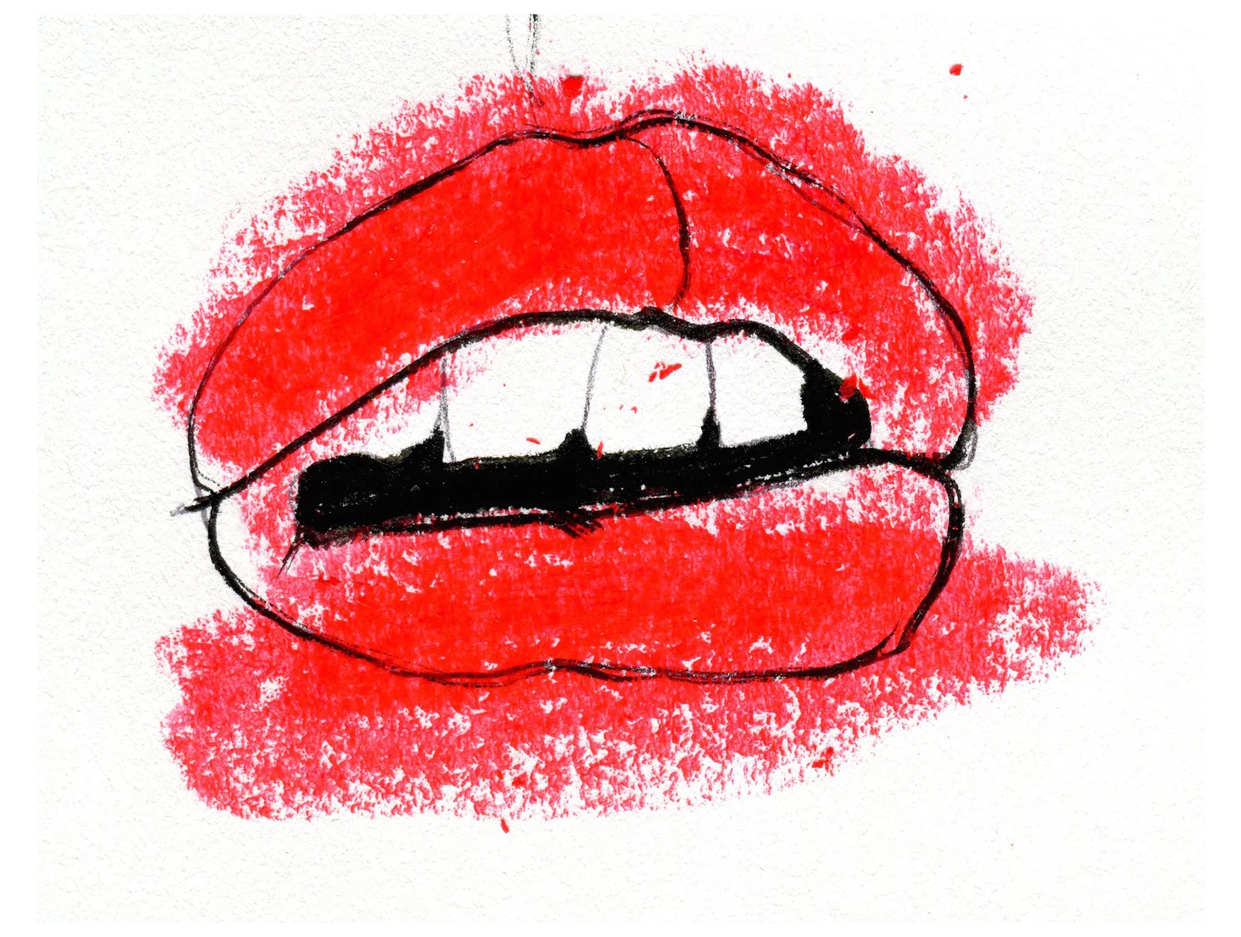 Lipstick Drawing Tumblr