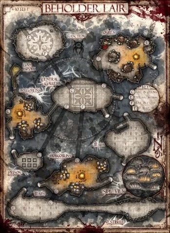 Beholder's Lair (DM & Player DD versions) — Jared Blando