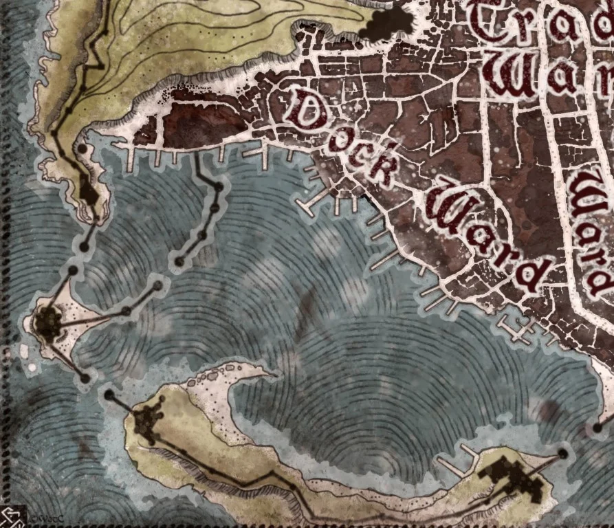 Waterdeep: City Map — Jared Blando