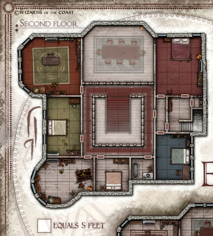 Dnd 5E House Map : See more ideas about dnd, dungeon maps, tabletop rpg ...