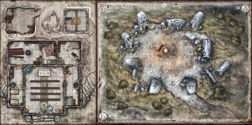 Encounter Map Bundle — Paths of Adventure : DnD 5E Encounter Maps ...