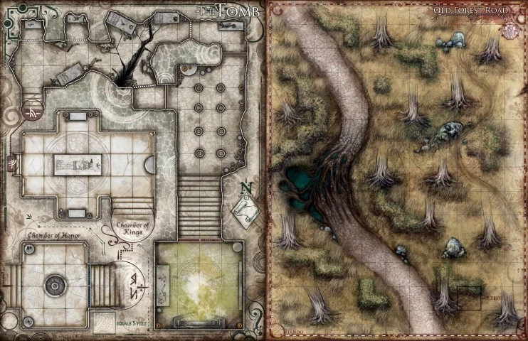 Encounter Map Bundle — Paths of Adventure : DnD 5E Encounter Maps ...