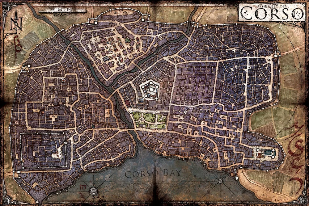 The City of Suzail Map — Jared Blando