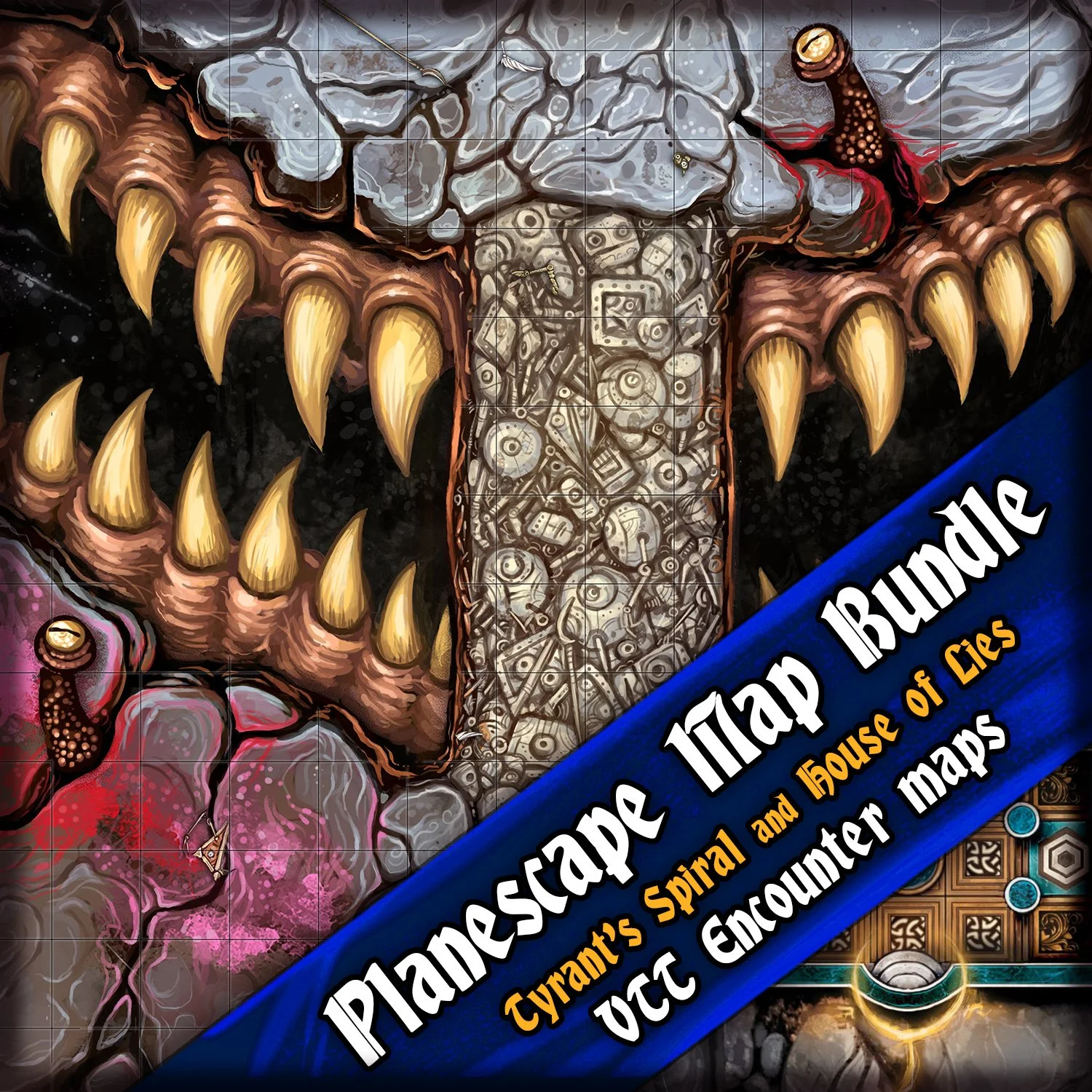 Planescape Adventures in the Multiverse : Map Bundle — Jared Blando