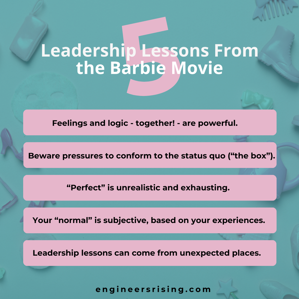 5 STEM Leadership Lessons from the Barbie Movie — Engineers Rising LLC