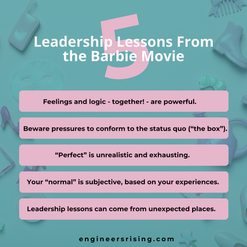 5 STEM Leadership Lessons from the Barbie Movie — Engineers Rising LLC