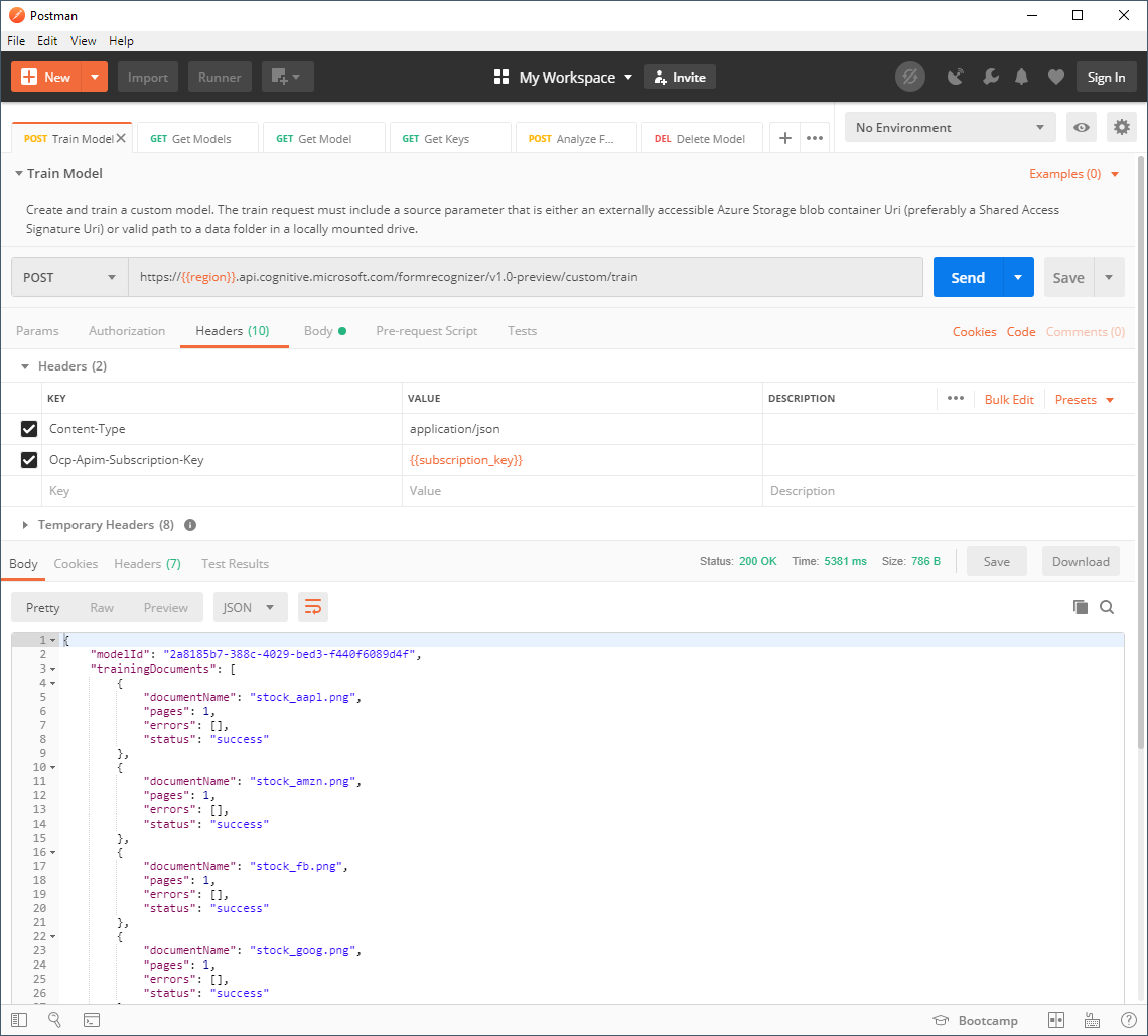Form Recognizer — Taygan