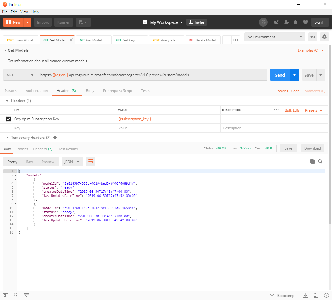 Form Recognizer — Taygan