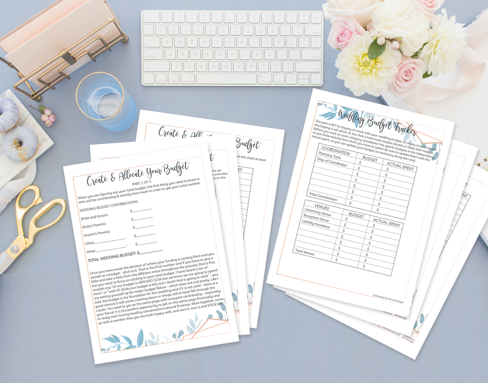 Free printable wedding planner worksheets 60 photos - Astyledwedding.com