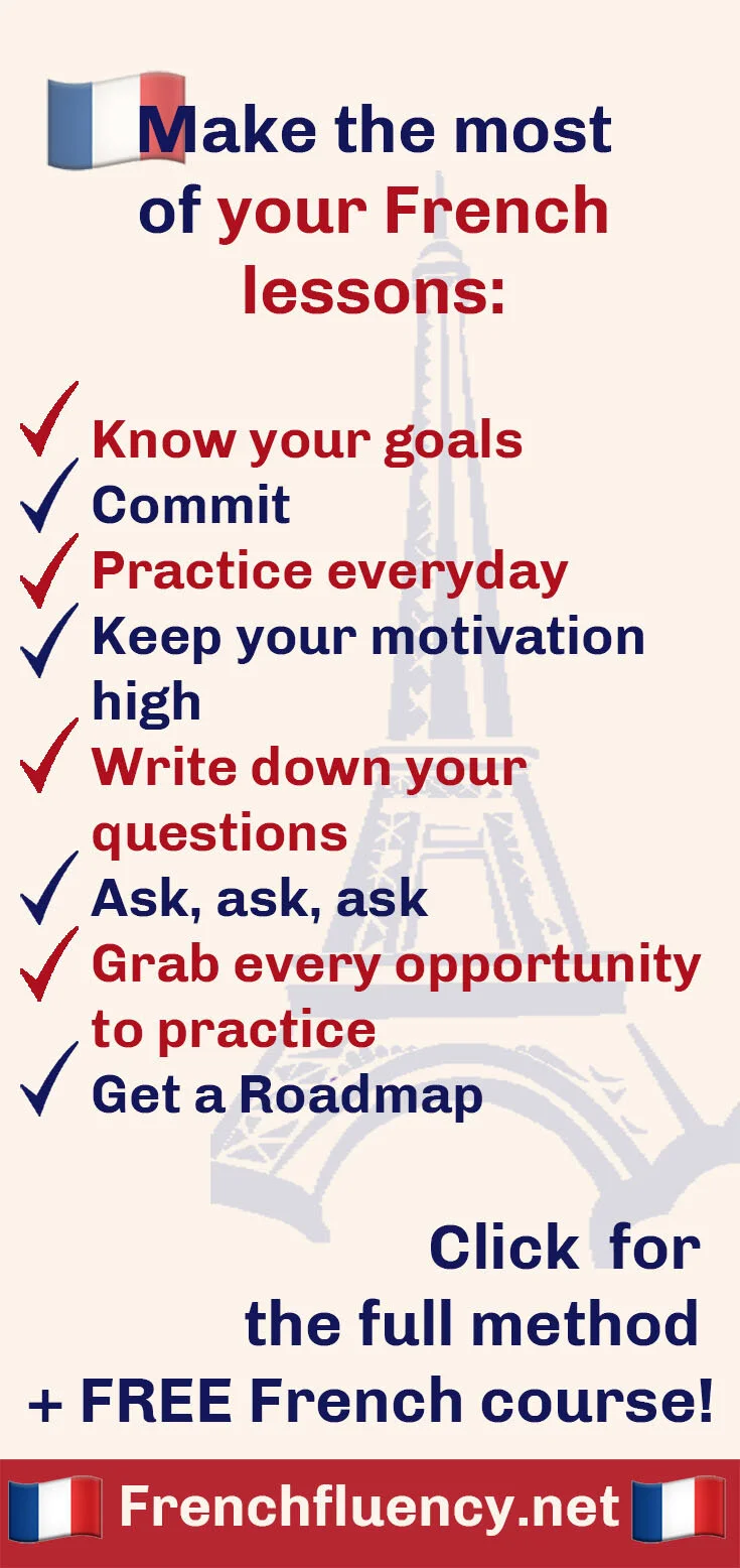 How to make the most of your lessons and learn French fast — French Fluency