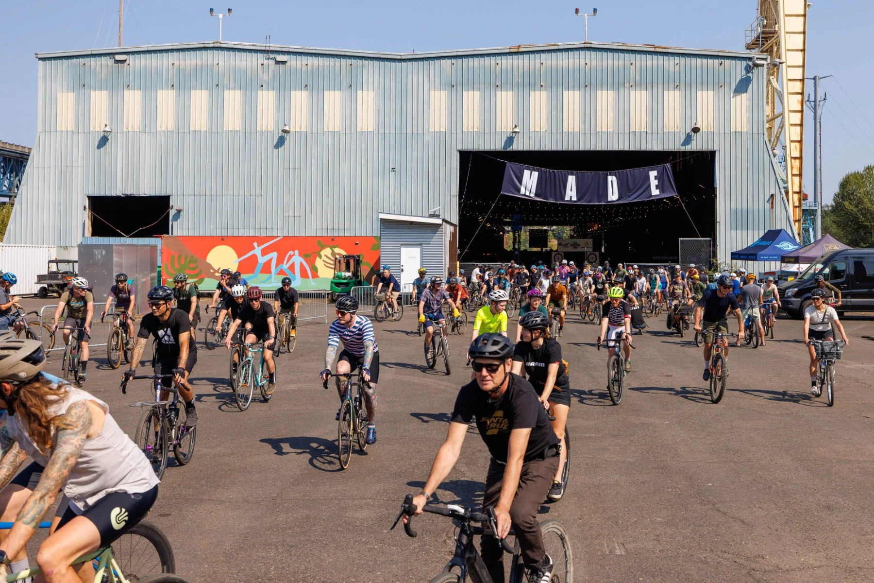Scenes from the Inaugural MADE Bicycle Show in Portland, OR — Gravelstoke