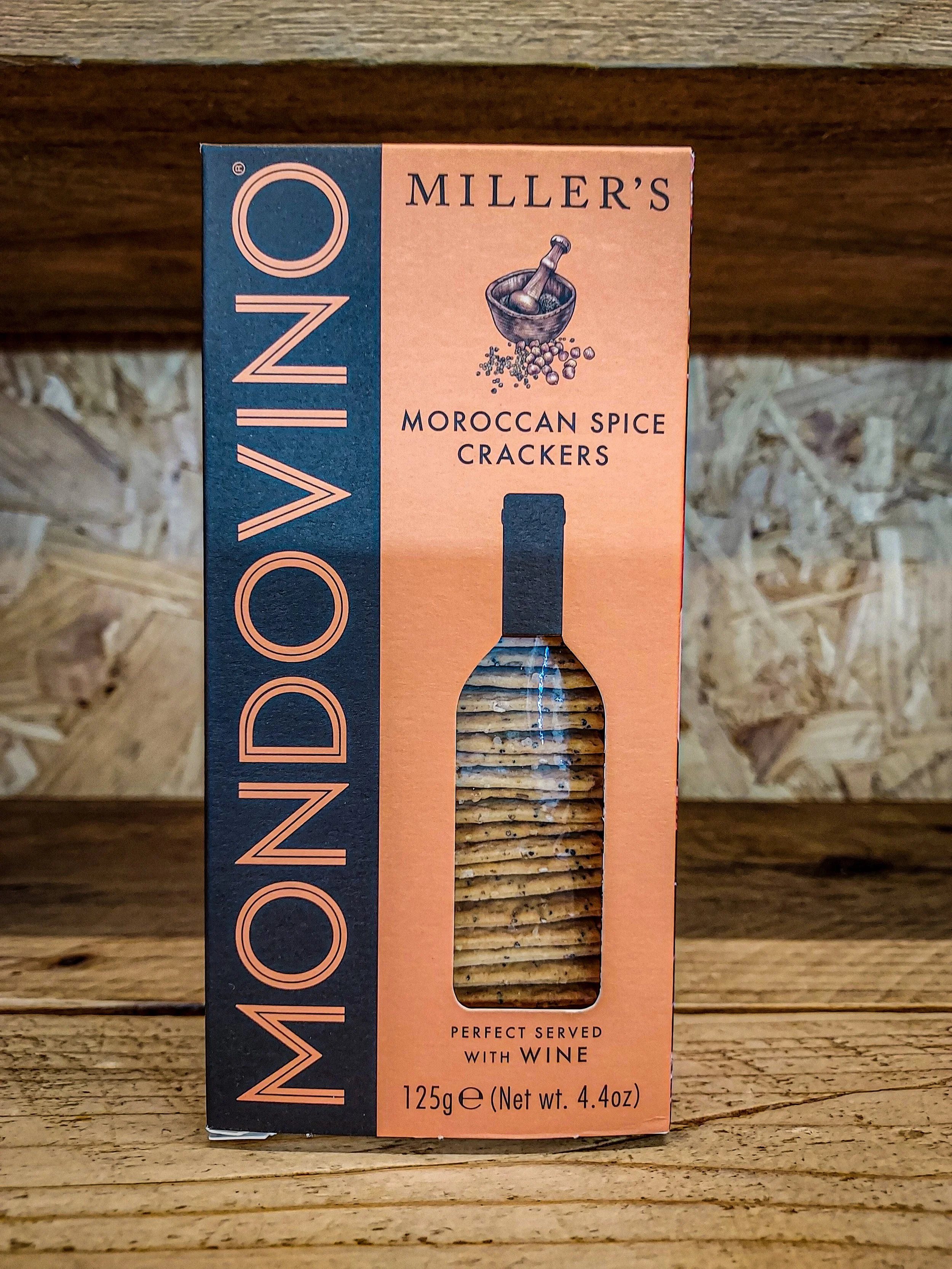 Miller's Mondovino - Moroccan Spice Crackers — The Cheddar Gorge
