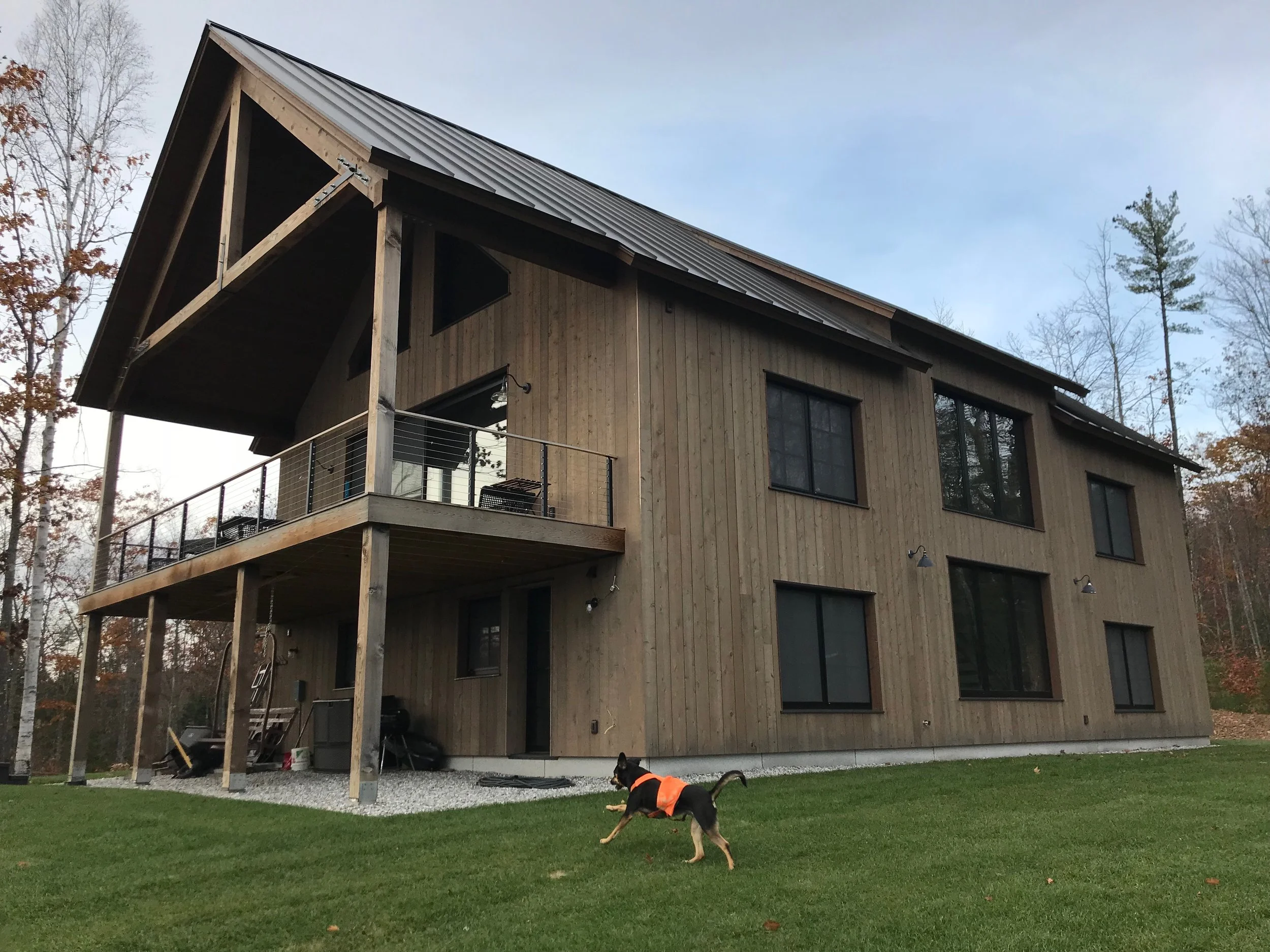 Project Galleries - Bethel Maine Builder — Maine Passive House: Western ...