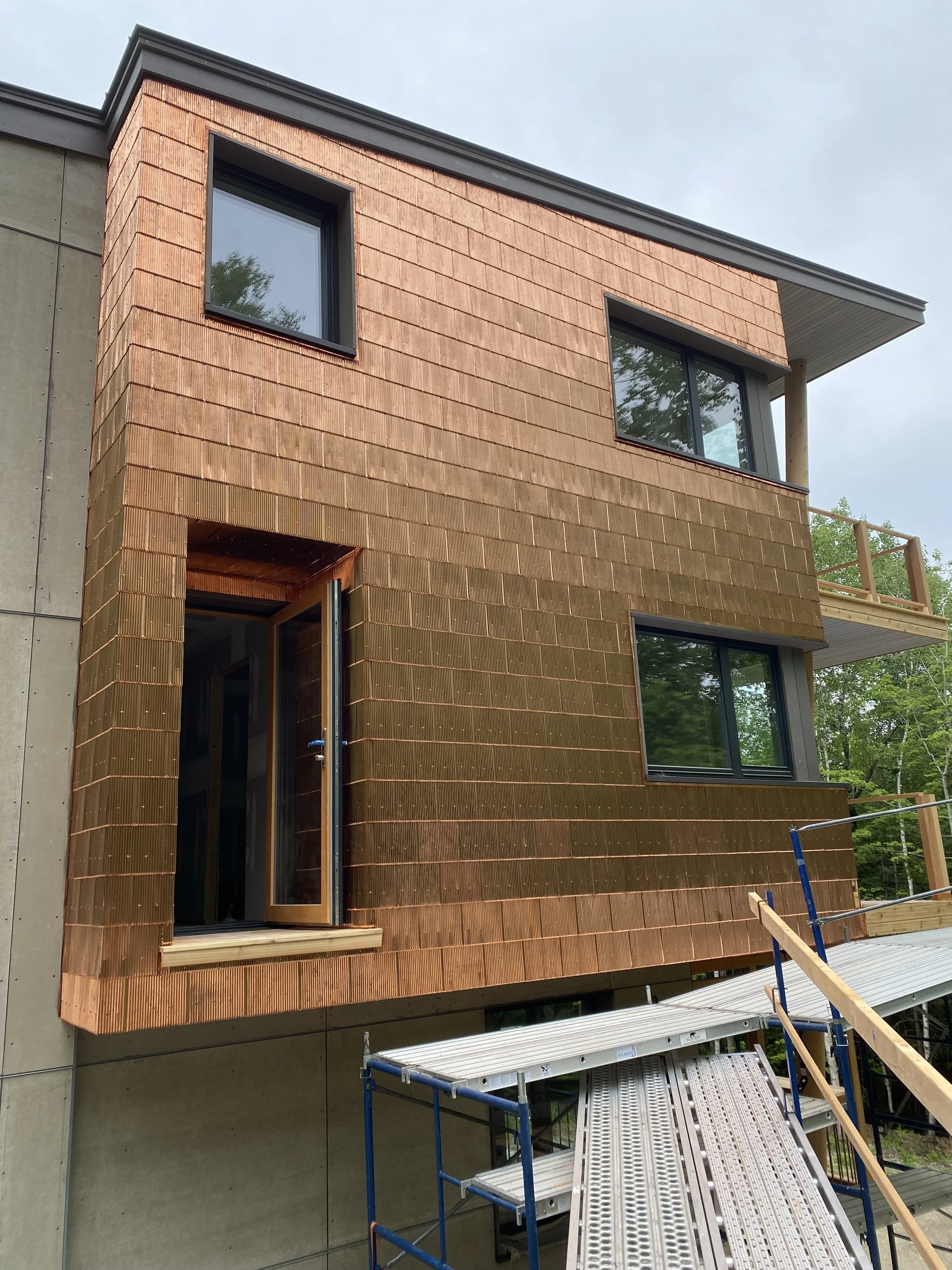 Casco Panelized Home — Maine Passive House: Western Maine Green Builder ...