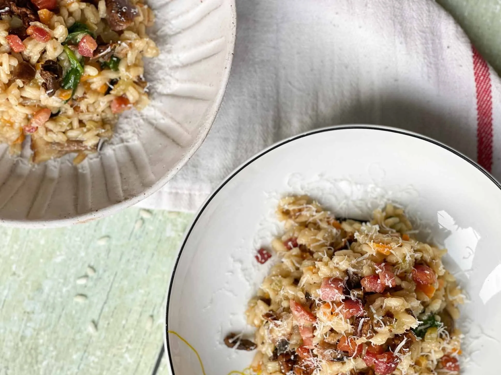 Easy Risotto Recipe with Riso Gallo | Pancetta and Porcini Mushroom ...