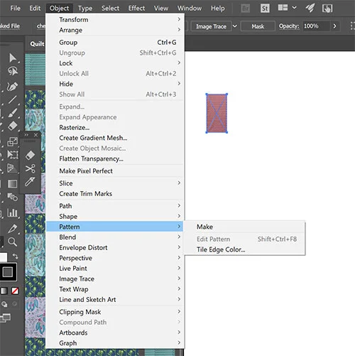 How to Design a Quilt in Adobe Illustrator — The Mermaid's Den