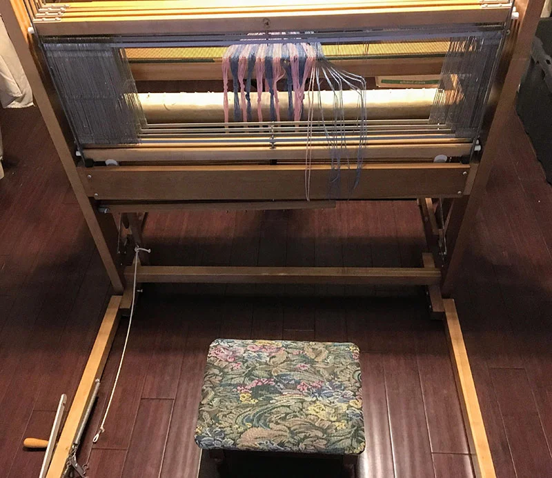 Weaving for Beginners on a Leclerc Artisat Floor Loom — The Mermaid's Den