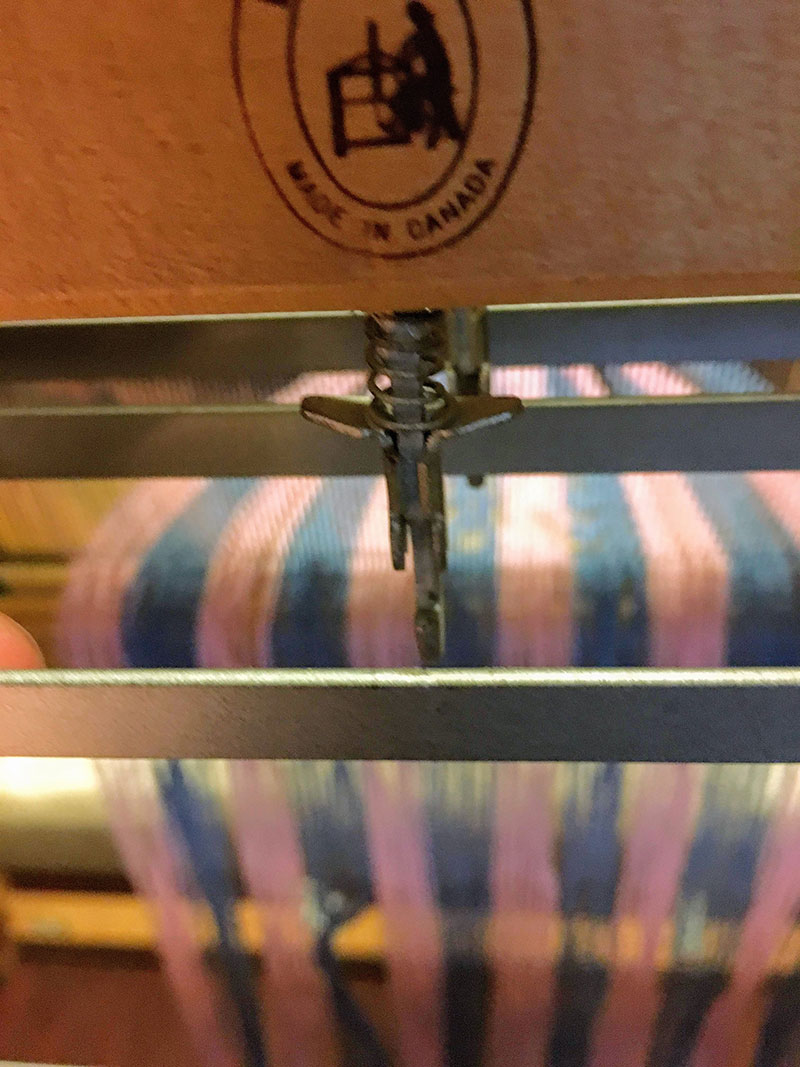 Weaving for Beginners on a Leclerc Artisat Floor Loom — The Mermaid's Den