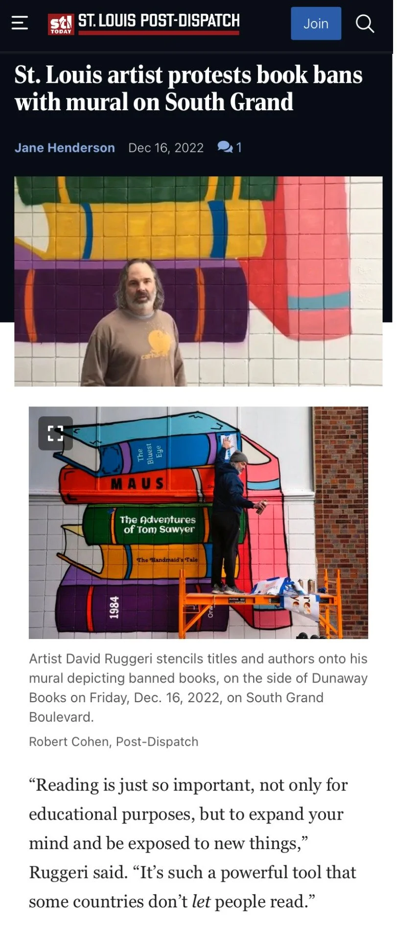 Press — David Ruggeri Art