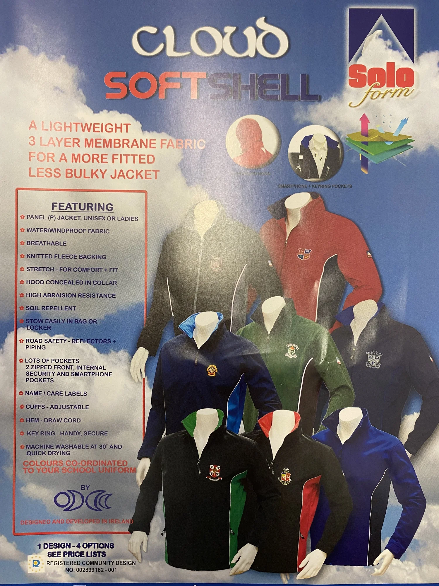 Kinsale Community School Crested Jacket-Limited supply still available ...