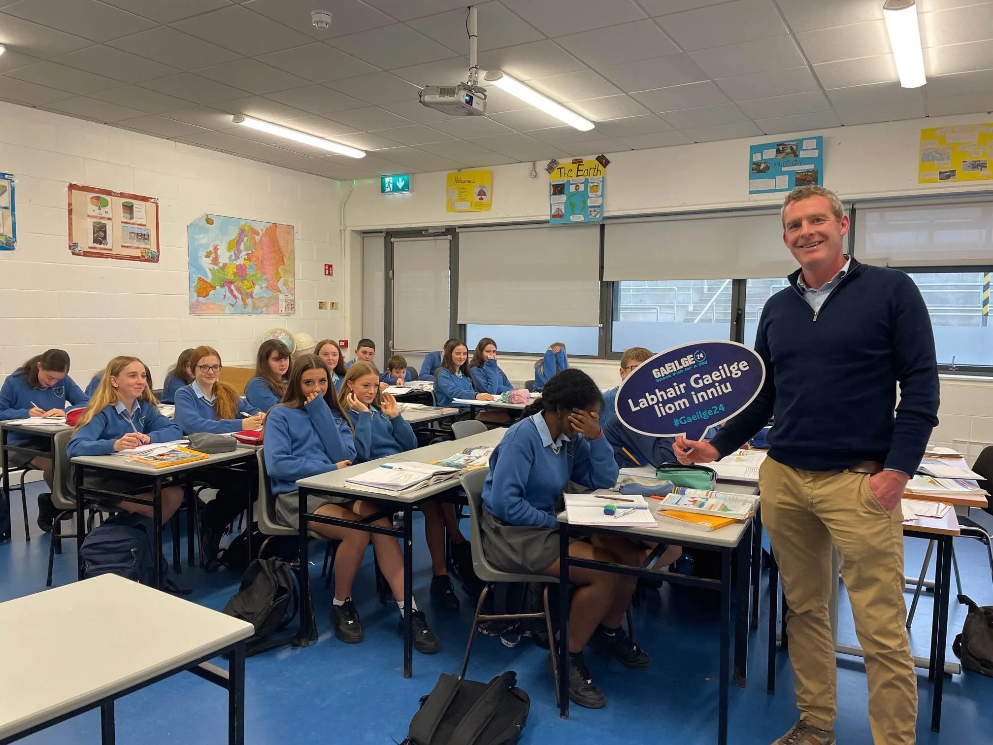 Gaeilge24 i Scoil Phobail Chionn tSáile — KCS, Kinsale