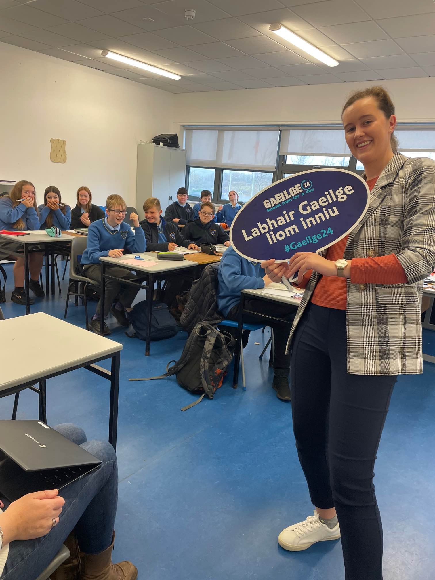 Gaeilge24 i Scoil Phobail Chionn tSáile — KCS, Kinsale