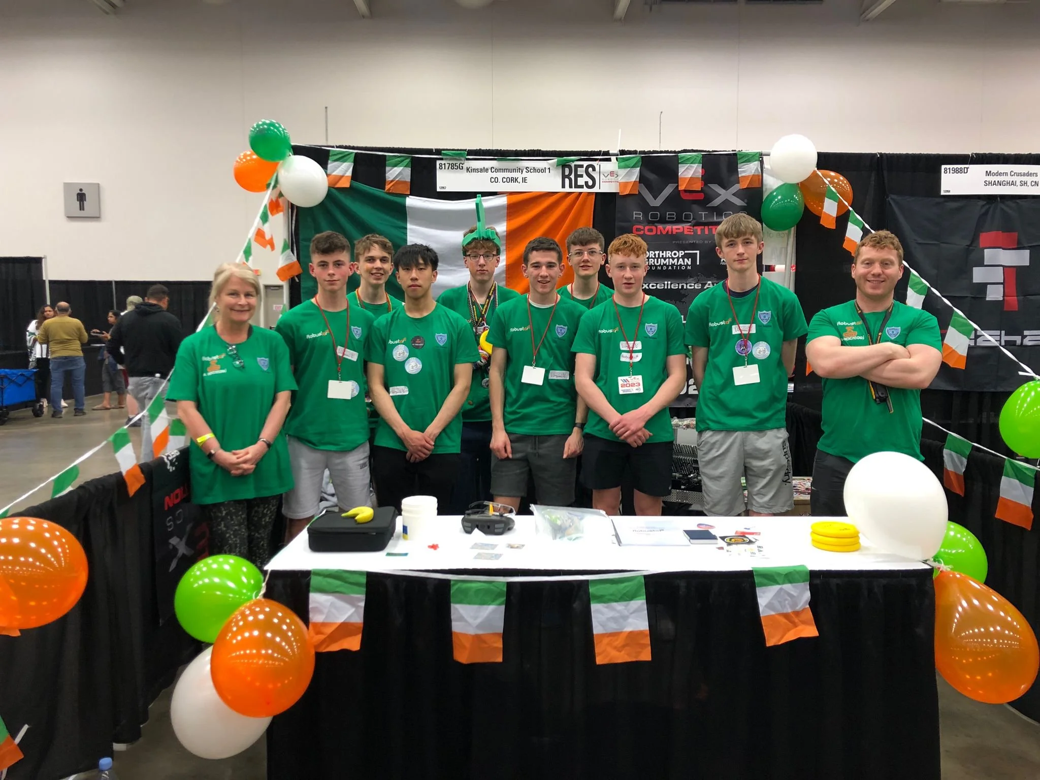 Highest-ever finish for an Irish school in the VEX Robotics World ...