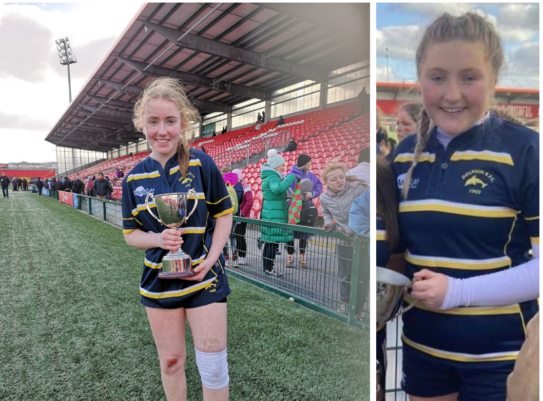 Breiffní Skinner & Kate Cusack, KCS, crowned Munster Rugby Champions — KCS, Kinsale