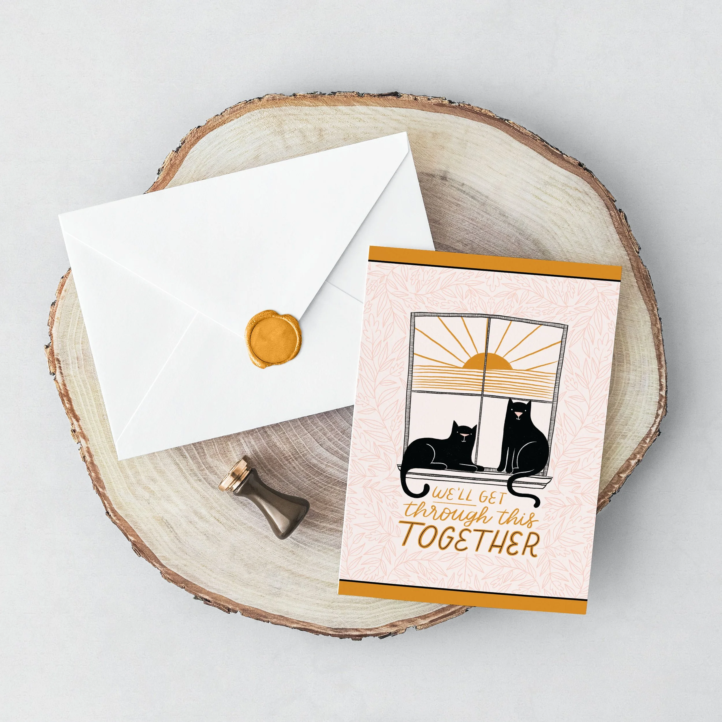 Through This Together Card — On the Mark Designs