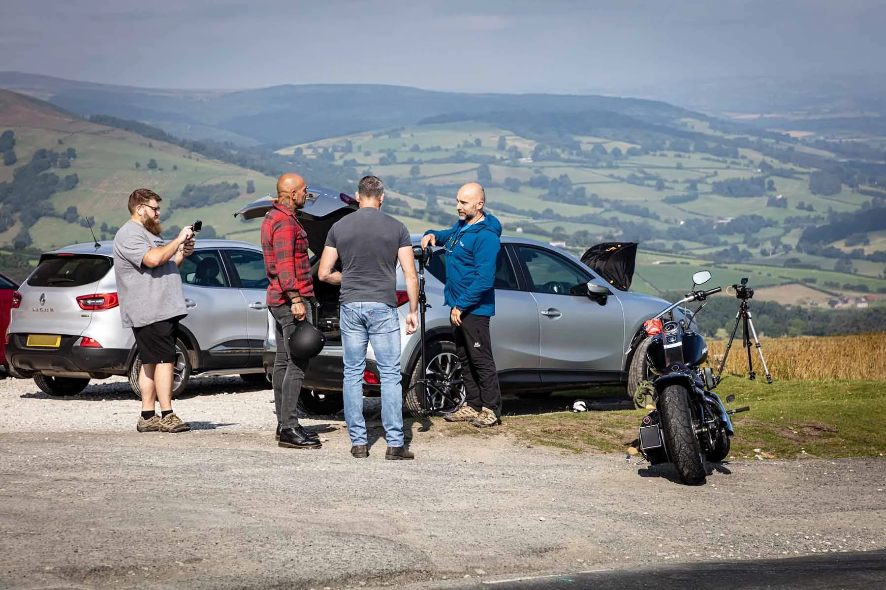 Harley Davidson in Wales Photo Shoot: Behind the Scenes — Glyn Dewis